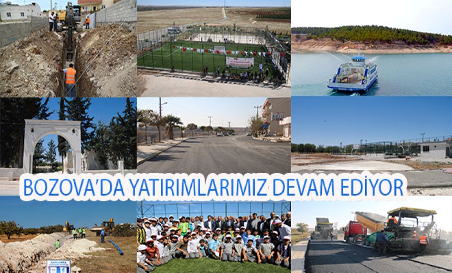 Büyükşehir'den Bozova'yı Değiştiren Yatırımlar - Şanlıurfa Büyükşehir ...