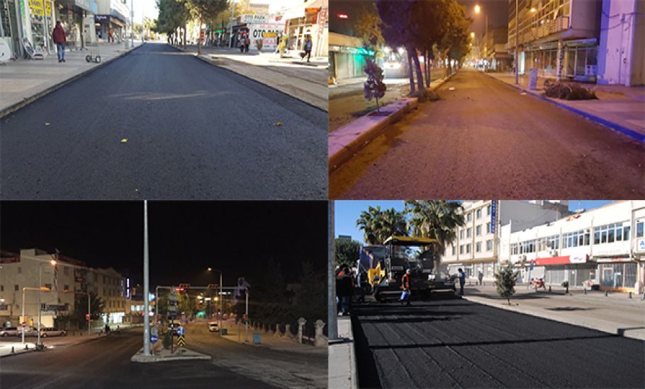 ASFALT CADDESİ´NE YENİ YOL - Şanlıurfa Büyükşehir Belediyesi